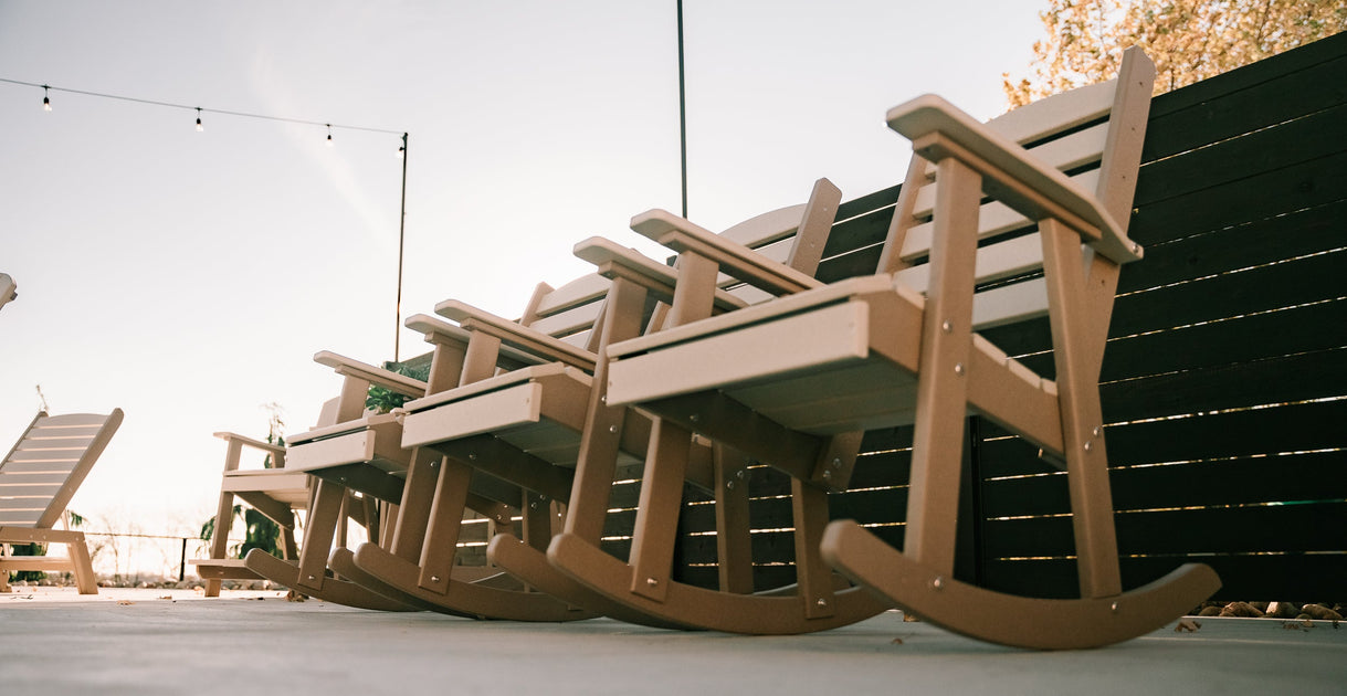 The Best Amish Poly Rockers — Our Family Craft Shop