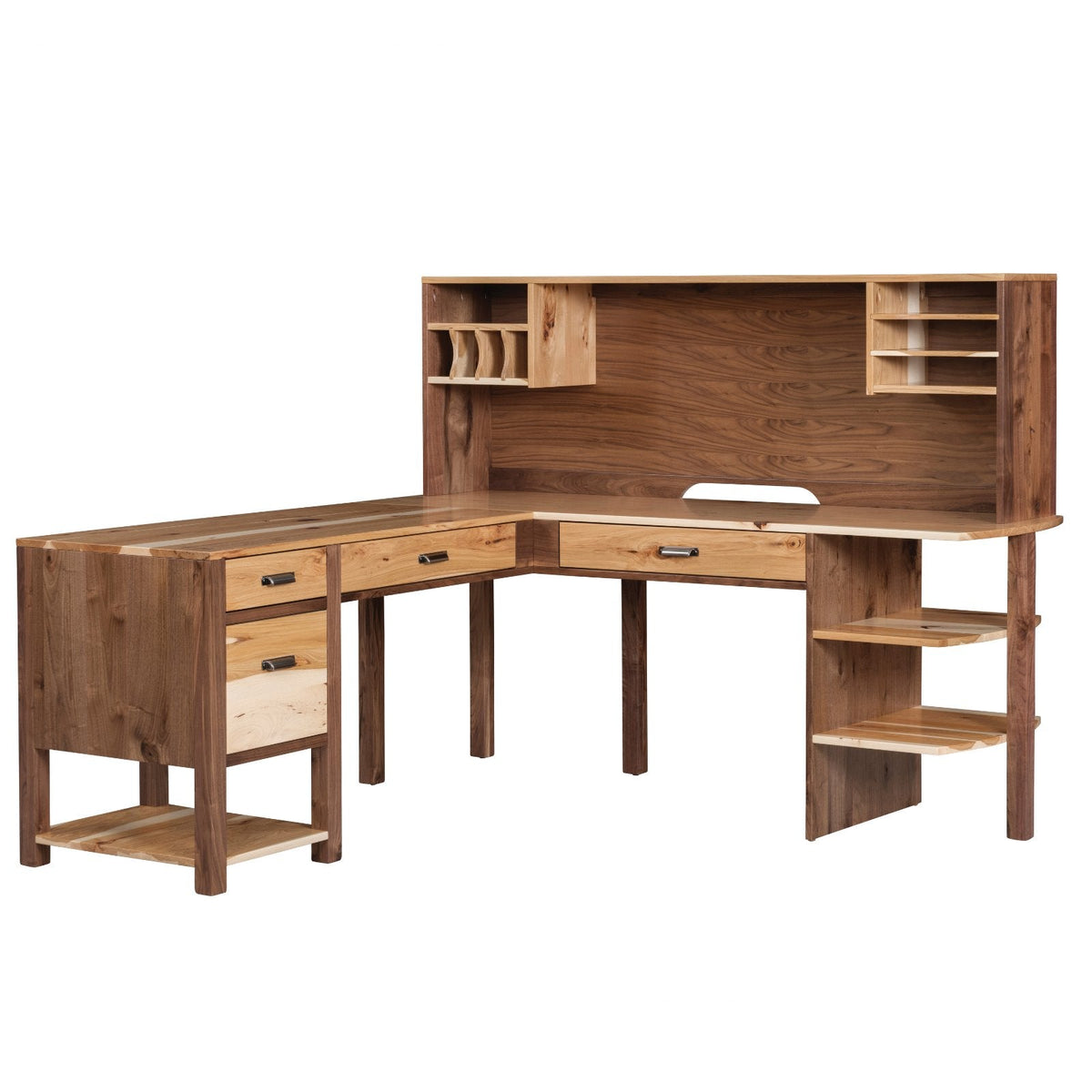 Amish Desks | Writing, Executive, L Shape, U Shape & Fully Custom ...