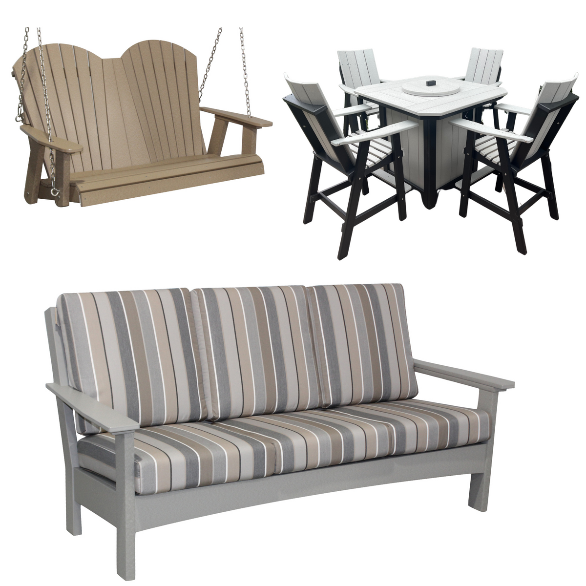 Amish Outdoor Best Sellers | Brow Polywood & Treated Pine Furniture ...