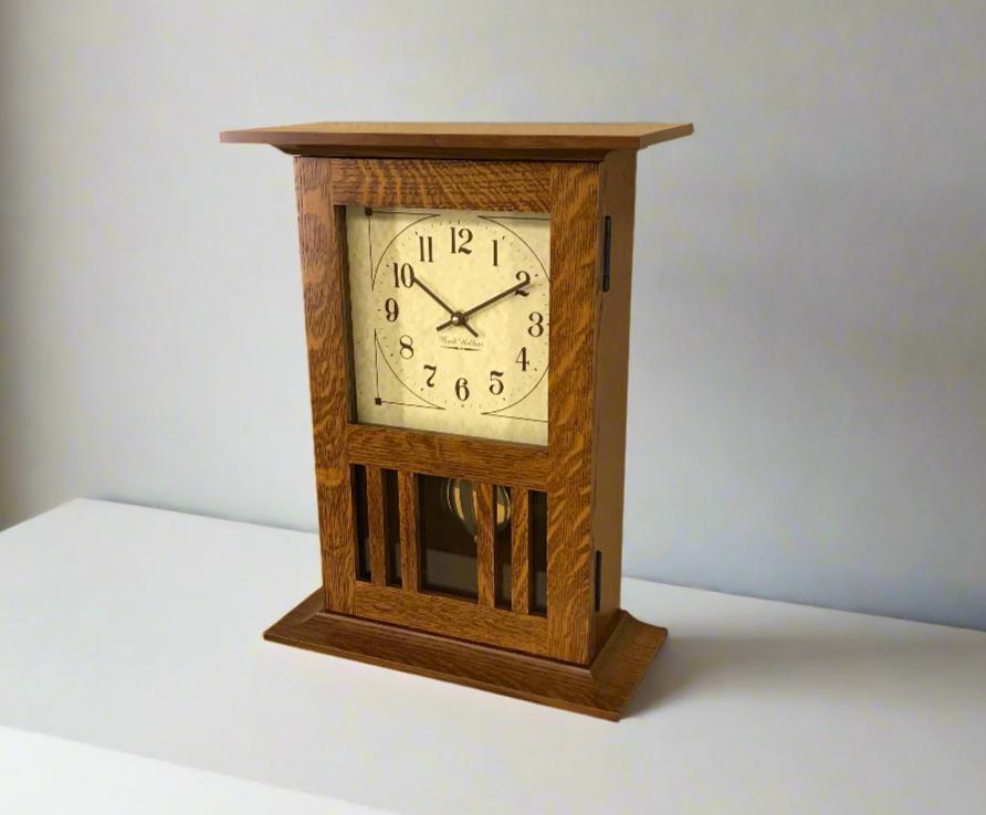 Amish Mission Mantel Clock #301 — Our Family Craft Shop