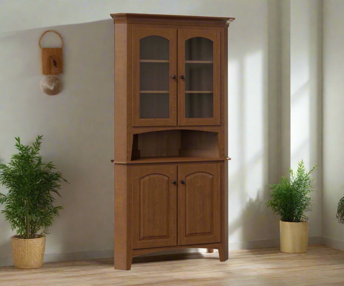 Galveston Corner Hutch - Multiple Sizes — Our Family Craft Shop