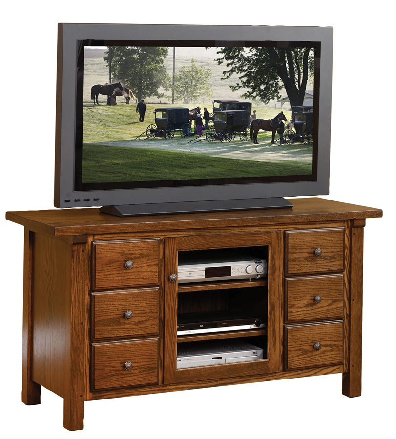 Amish Butler TV Stand — Our Family Craft Shop