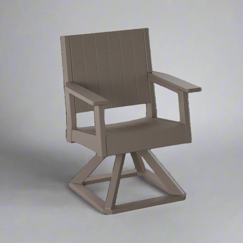 Amish Chat Swivel Dining Chair — Our Family Craft Shop