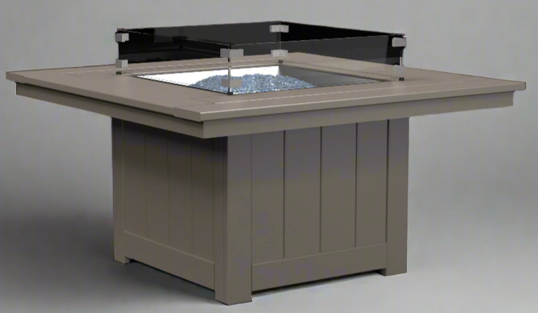 Amish Classic Square Firepit Table (Multiple Heights) — Our Family ...