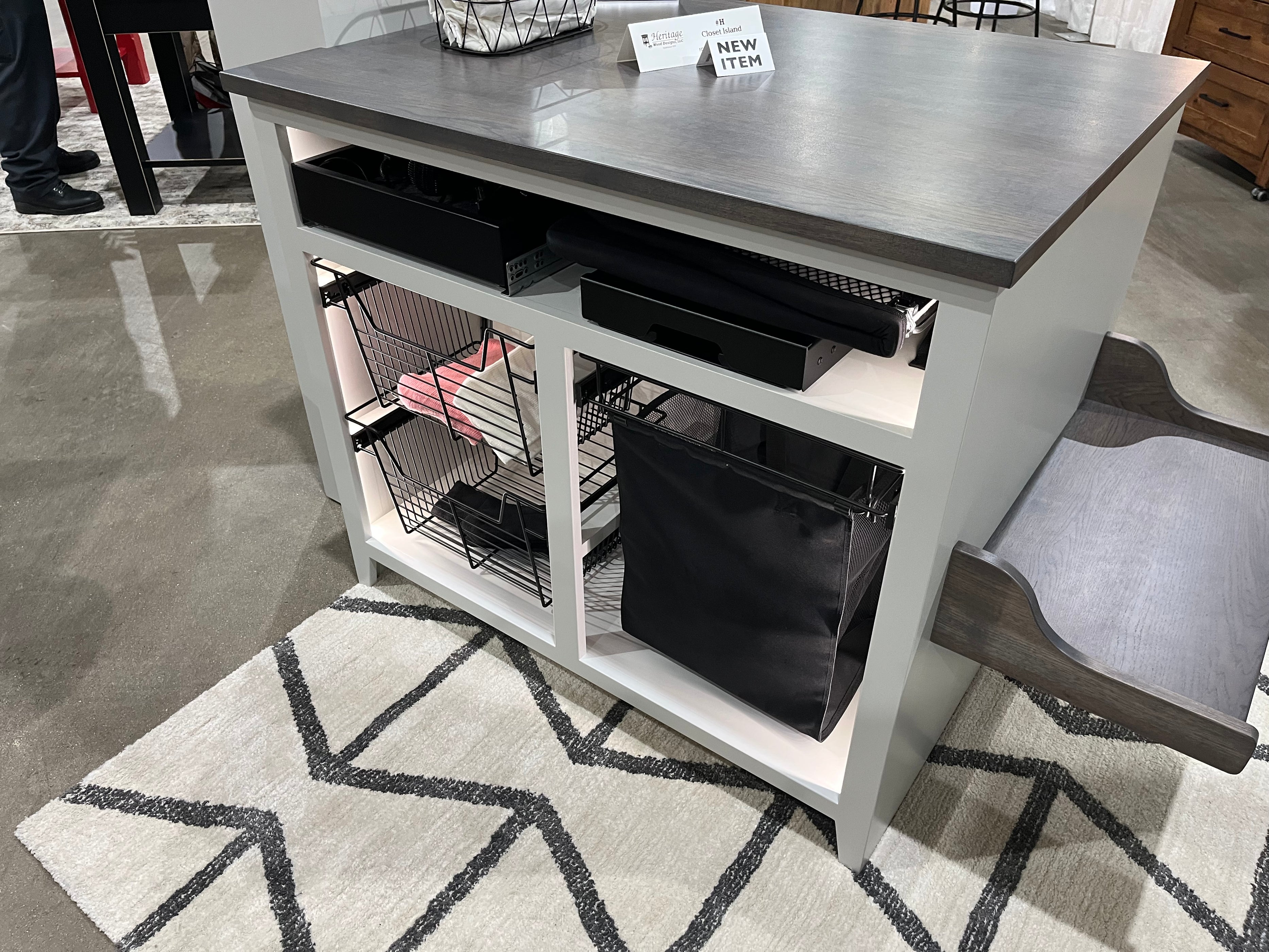 Amish Modular Closet Cabinetry Unit-H (Customizable) — Our Family Craft ...