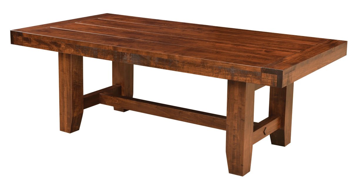 Amish Houston Trestle Table — Our Family Craft Shop