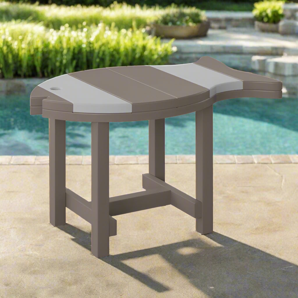 Amish Fish Shape End Table — Our Family Craft Shop