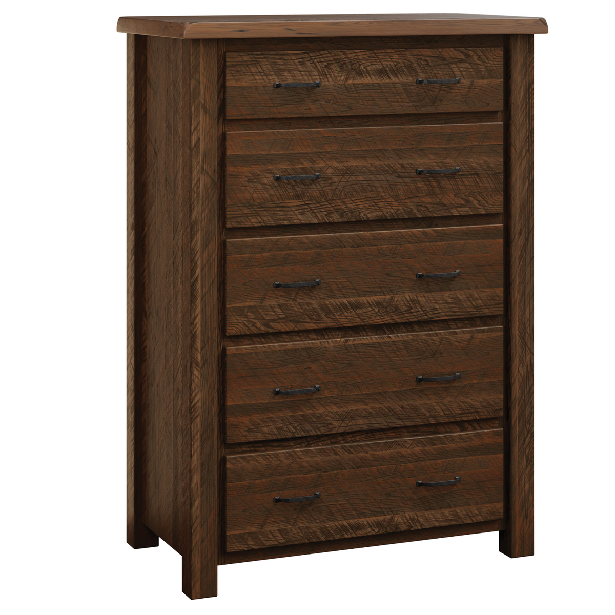 Amish Reclaimed Post Mission Chest of Drawers — Our Family Craft Shop