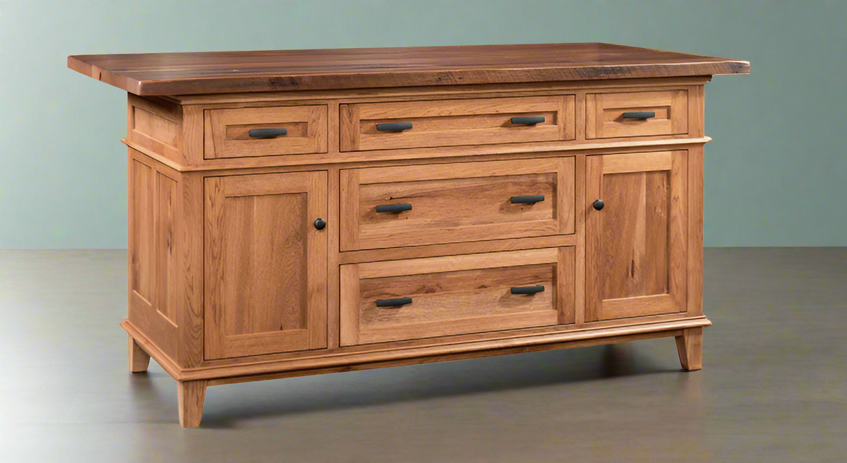 Amish Roswell 72" Island — Our Family Craft Shop