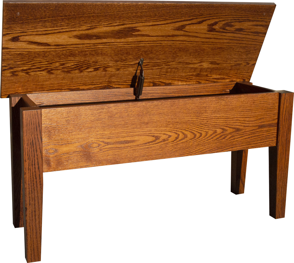 Amish Shaker 7" Storage Bench - Multiple Sizes — Our Family Craft Shop