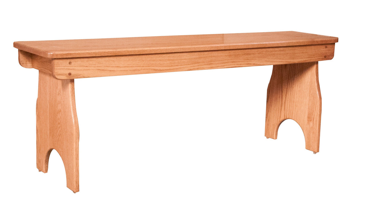 Amish Traditional Bench - Multiple Sizes — Our Family Craft Shop