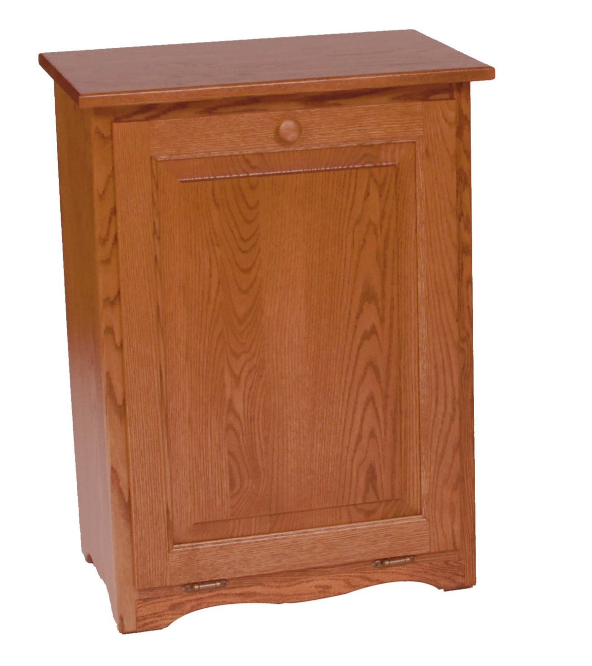 Amish Traditional Flat Top Trash Bin — Our Family Craft Shop