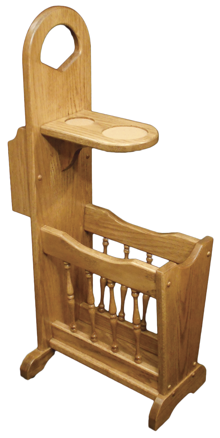 Amish Deluxe Mission Sofa Mate | Extend Your Couch Space with A Server ...