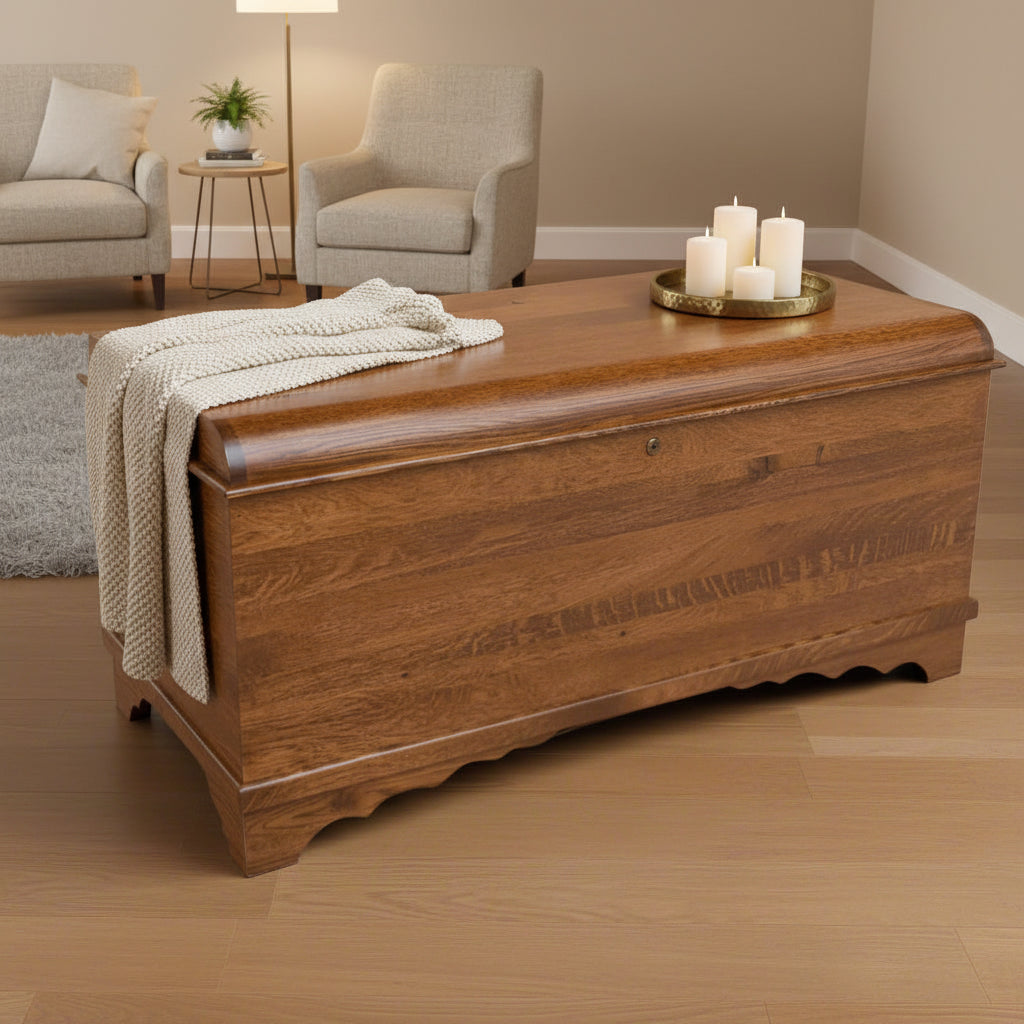 Amish Waterfall Cedar Chest - A Perfect Heirloom Cedar or Hope Chest ...