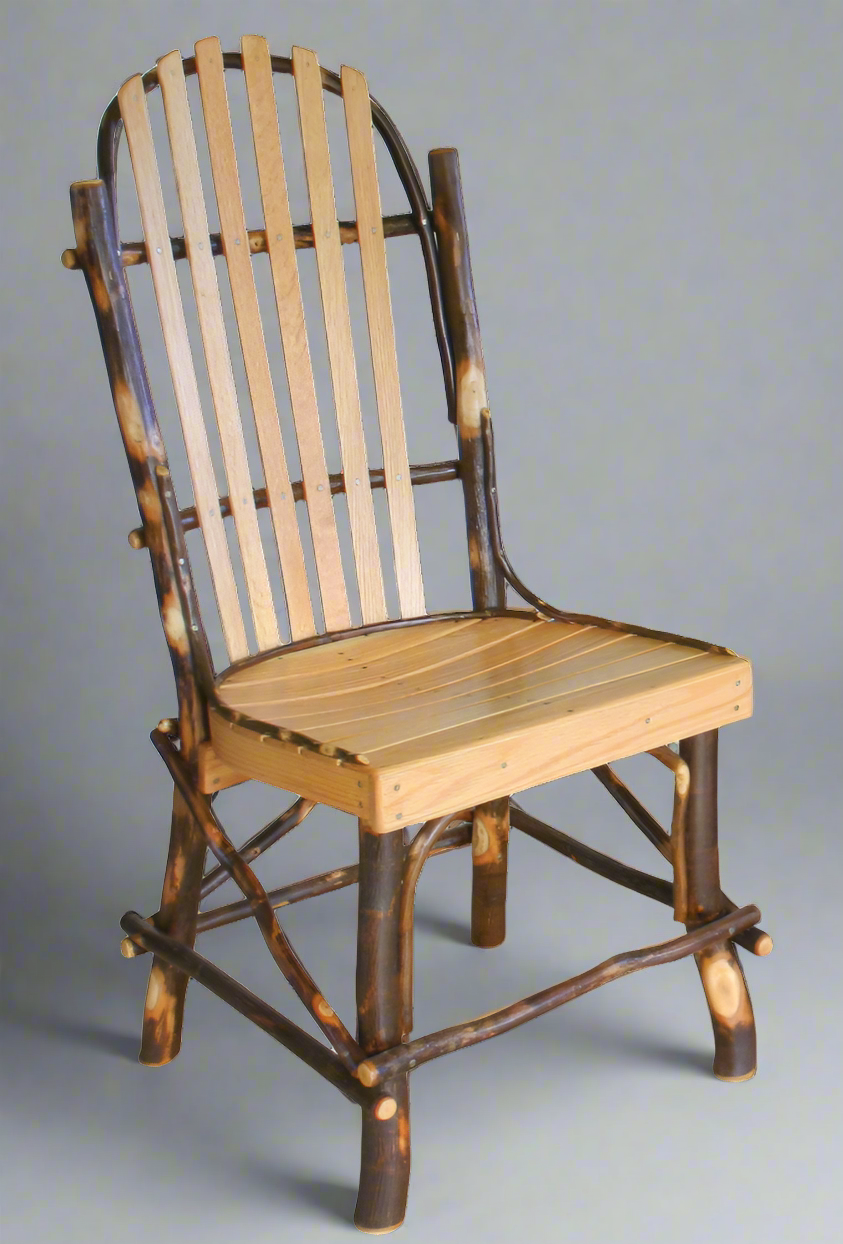 Amish Yoder's Split Hickory Dining Chair — Our Family Craft Shop