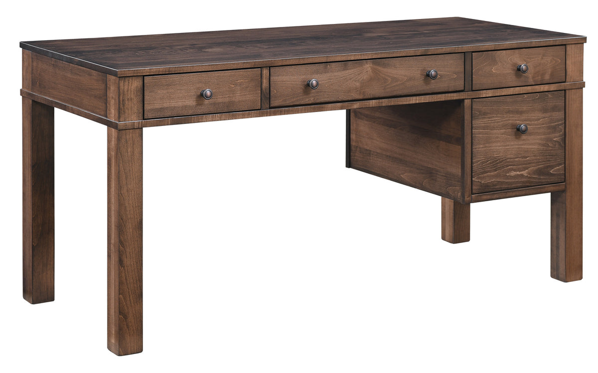 Craftsman Computer Desk with Square Legs — Our Family Craft Shop