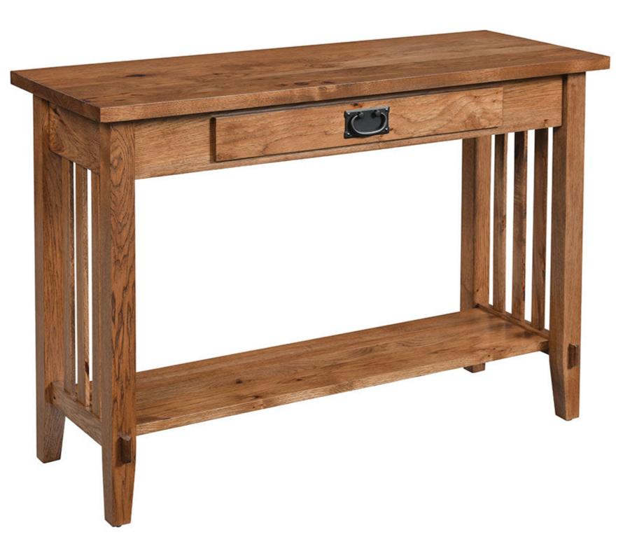 Amish Deluxe Mission Sofa Table — Our Family Craft Shop