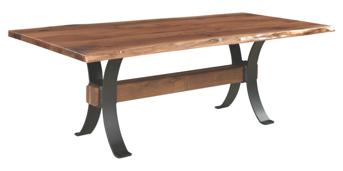 Amish Langston Live Edge Table — Our Family Craft Shop