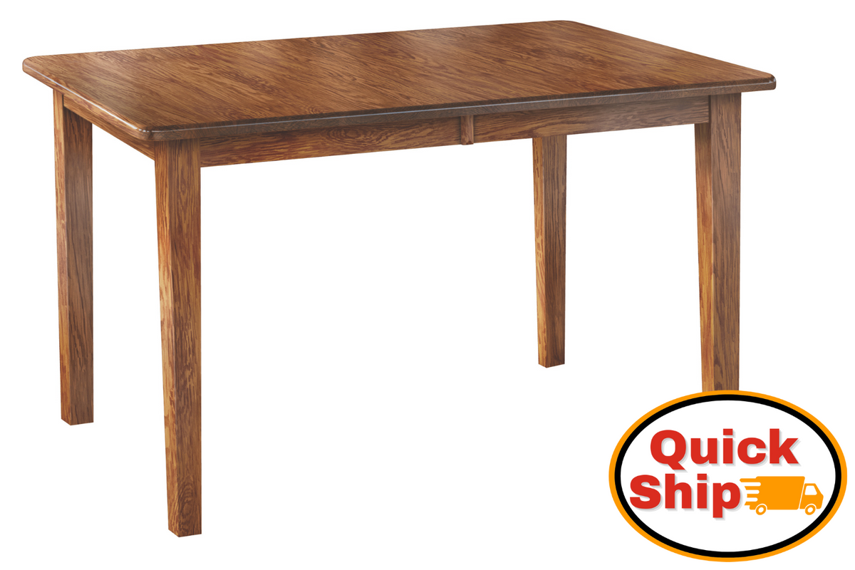 Quick Ship Amish Shaker Leg Table — Our Family Craft Shop